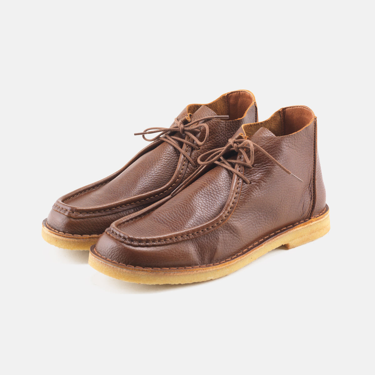 Elias Leather w Crepe Sole – The Natural Shoe Store